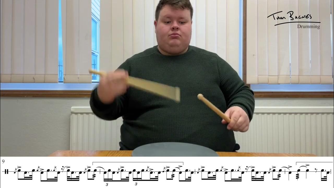 The Rowan Tree - Tam Barnes Drumming - YouTube