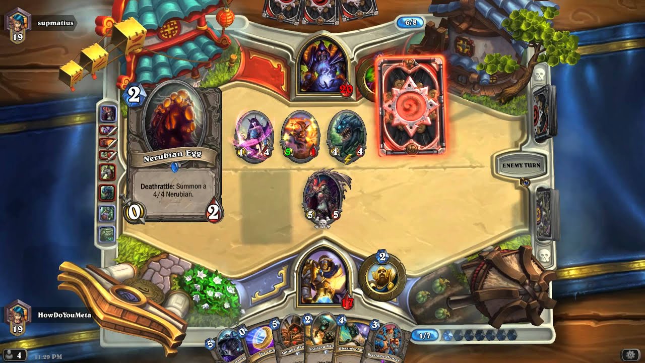 Pally Control vs Warlock, he couldnt clear the board enough times - YouTube