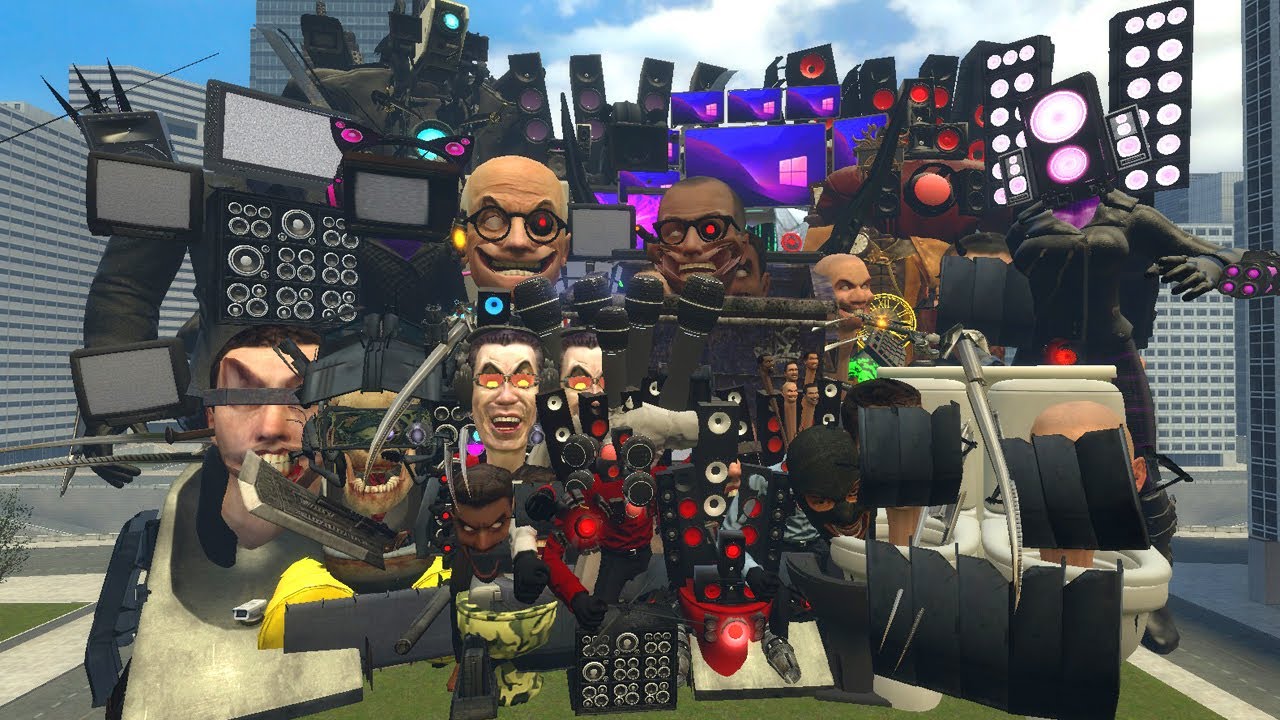 NEW UPDATED SKIBIDI TOILET VS CAMERAMAN, CORRUPTED SPEAKERMAN, TV MAN ...
