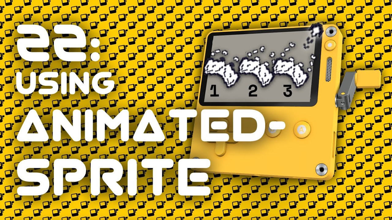 ANIMATED SPRITE (How to use Playdate Libraries) - Playdate Tutorial 22 ...