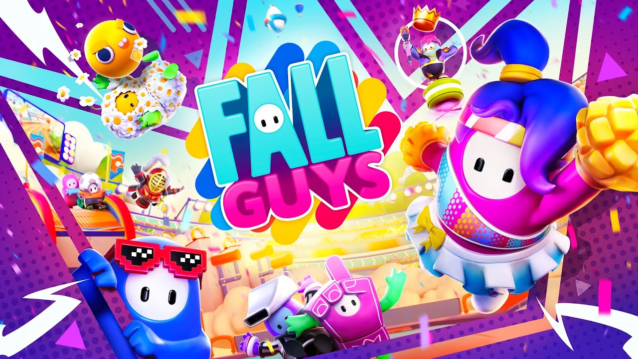Playing Fall Guys for the First Time… LIVE 😱😂 - YouTube