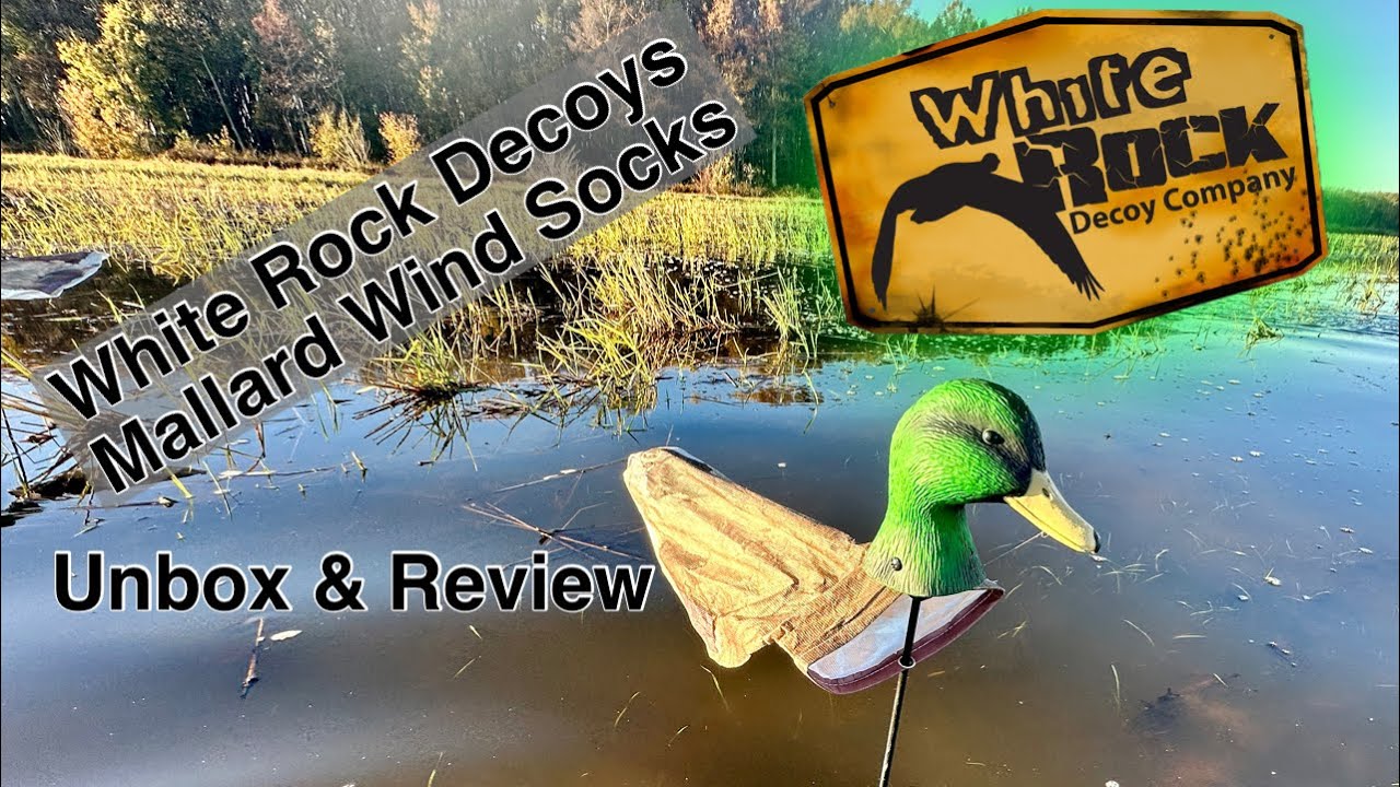 Windsock White Rock Duck Decoy Unboxing and First Impressions #hunting ...
