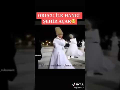 Orucu ilk hangi şehir açar!