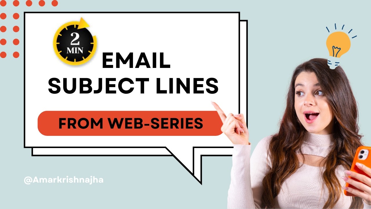 Simple 2 min Trick to write click-worthy email subject lines - YouTube