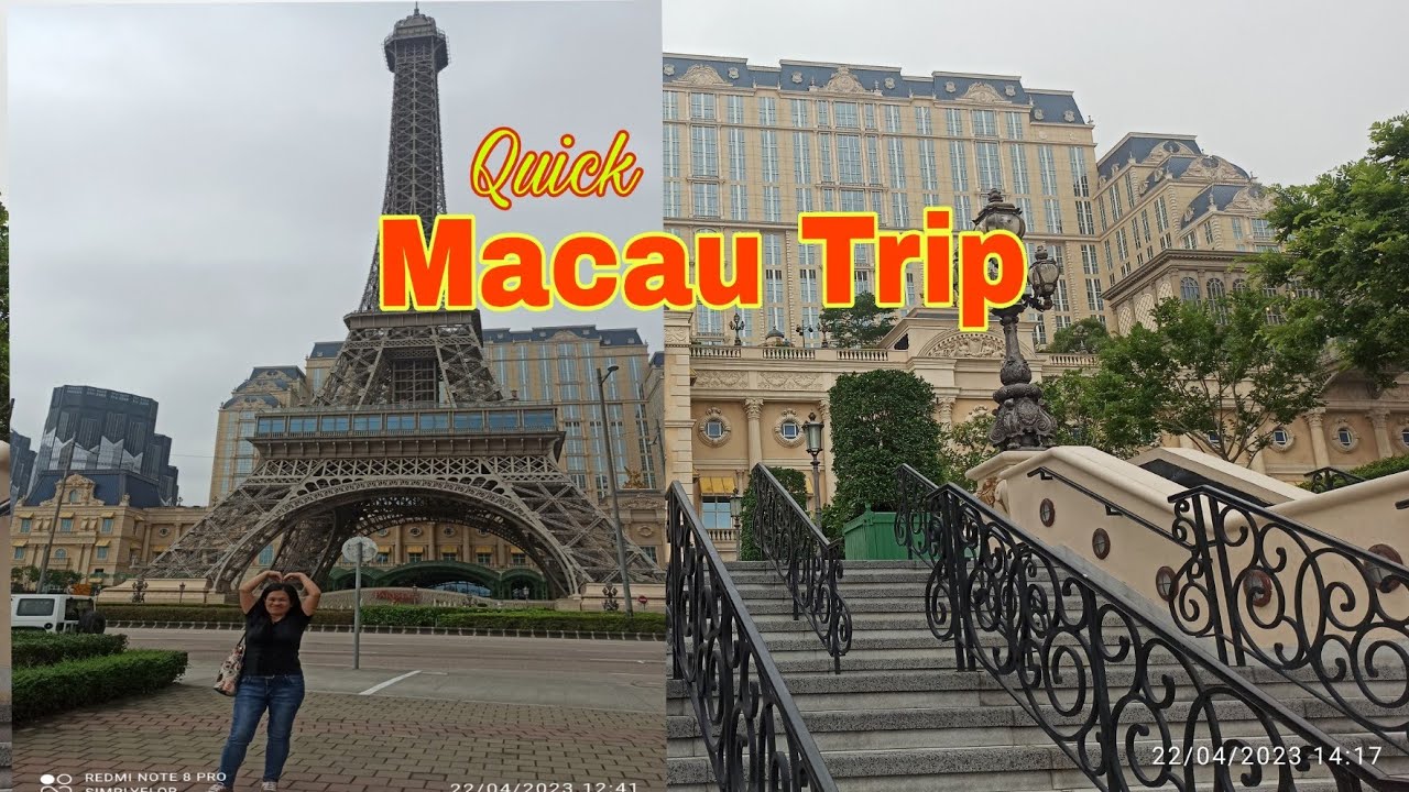 Quick Trip to Macau by Ferry (Cotai water Jet) - YouTube