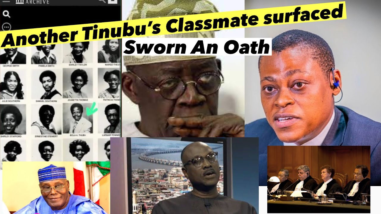 Another Tinubu’s Classmate Surfaced , Sworn An Oath To Defend This ...