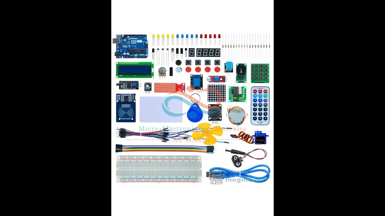 1# KIT ARDUINO UNO OFFICIEL - MAROC VERSION UNBOXING - YouTube