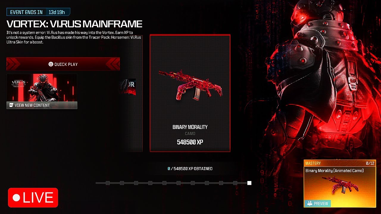 Vortex: Virus Mainframe Event Rewards ️ BP50 Conversion Kit Best ...