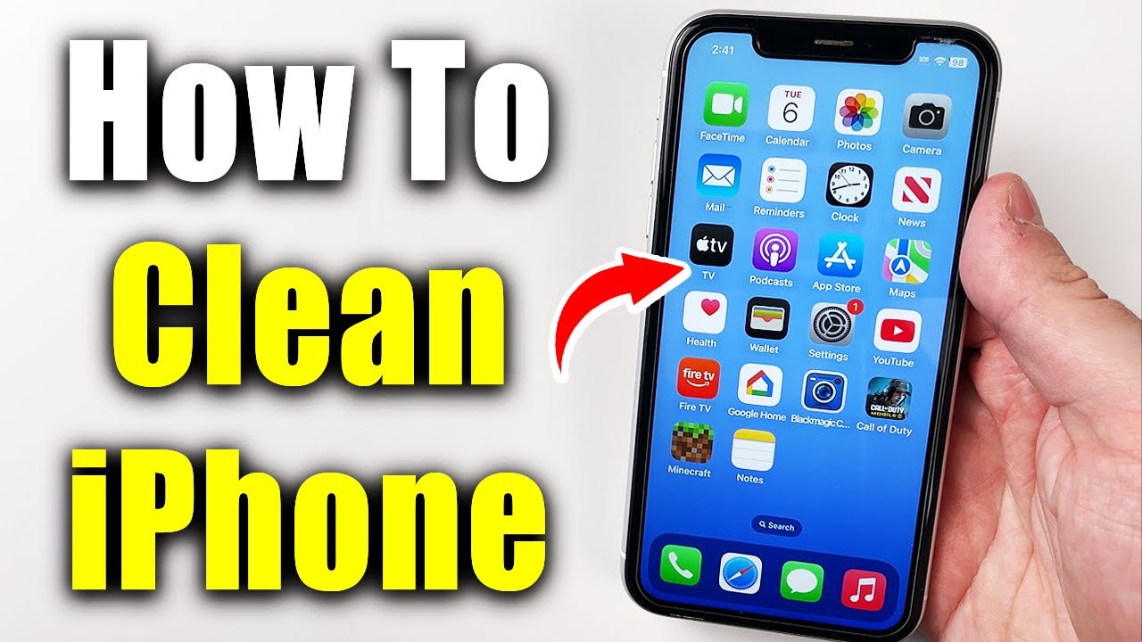 How To Clean iPhone Mic, Speaker, Charging Port, & Camera - Easy Guide ...