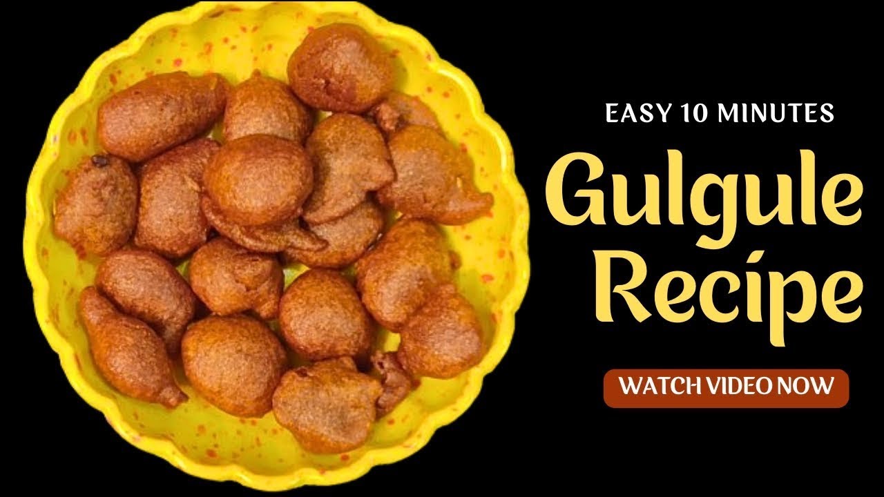 Gulgule Recipe In Hindi | गुड़ के मीठे गुलगुले | How To Make Gulgula ...