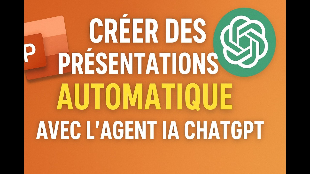 Créer une Présentation PowerPoint en Automatique Avec l'Agent IA ...