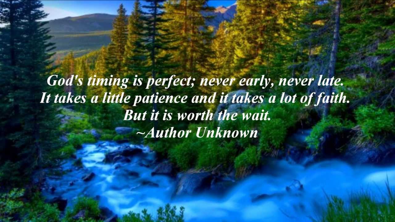 WHISPERS OF MY FATHER - IN HIS TIME by Maranatha with Lyrics - YouTube