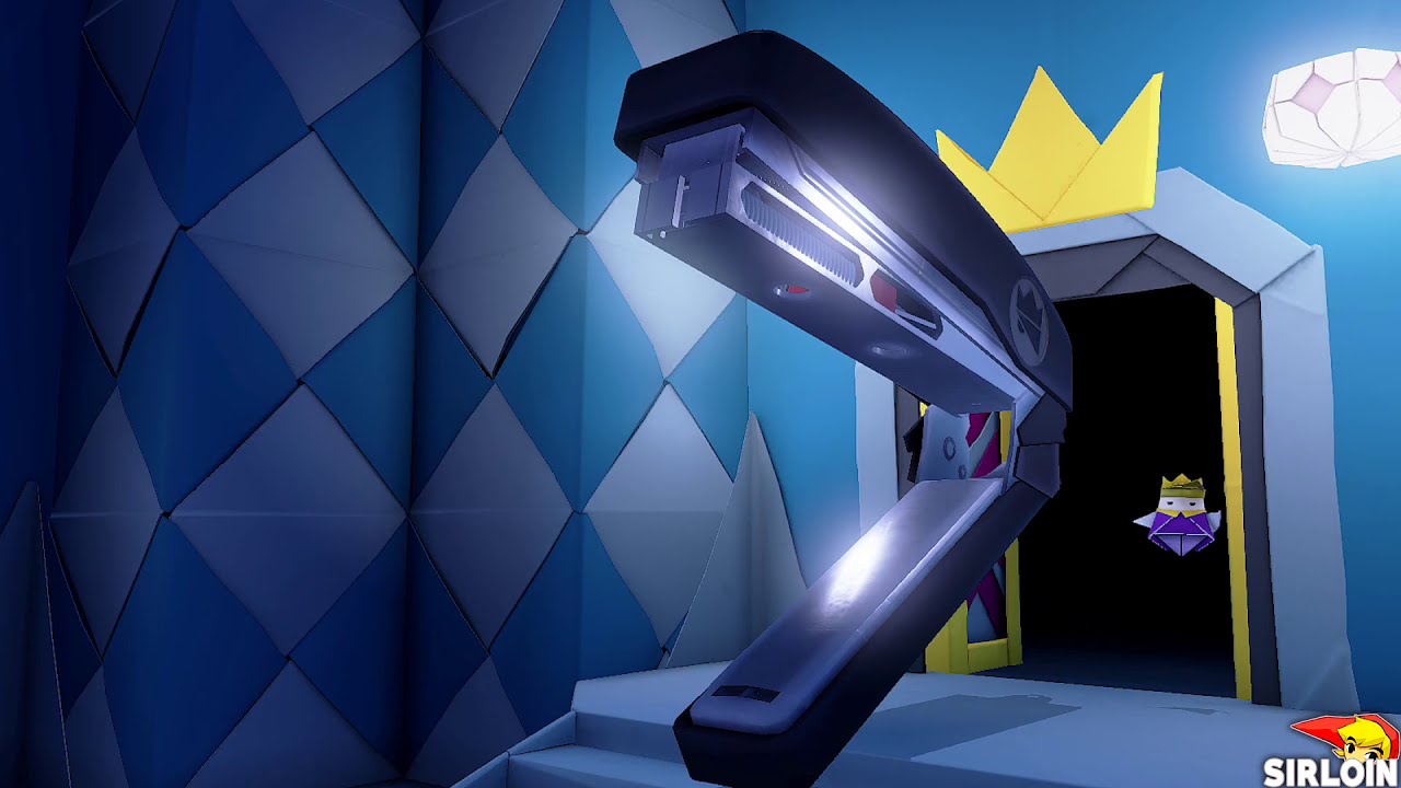 Paper Mario The Origami King - The Fanged Fastener Boss | Nintendo ...