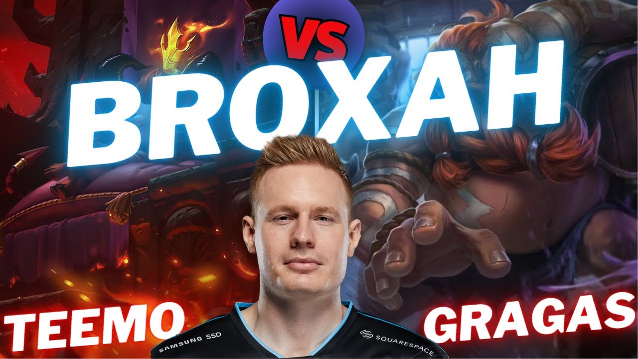 BROXAH | TEEMO VS GRAGAS | JNG GAMEPLAY | Patch 14.22 / Season 14 | # ...