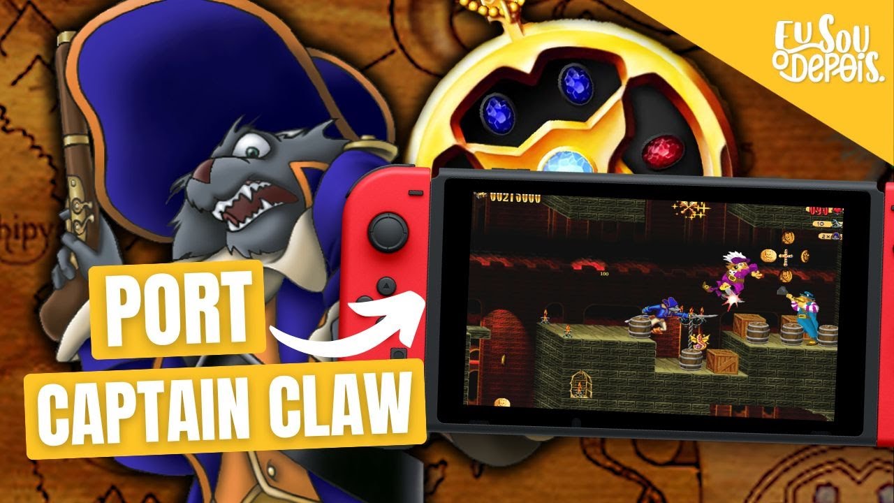 Captain Claw no Nintendo Switch -Tutorial Completo! - YouTube
