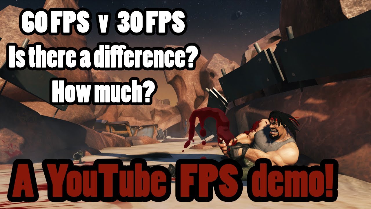 60 FPS vs 30 FPS, a YouTube frames per second demonstration - YouTube