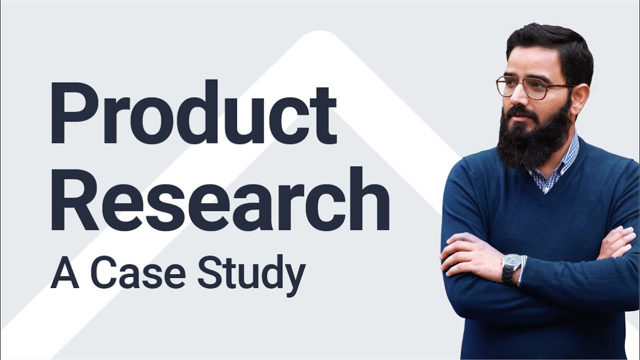 Product Research Case Study | Amazon Foundation - YouTube