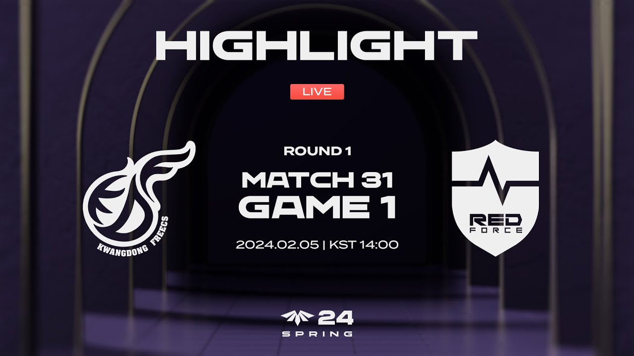 KDF vs. NS 게임1 하이라이트 | 02.05 | 2024 LCK CL 스프링 스플릿 - YouTube