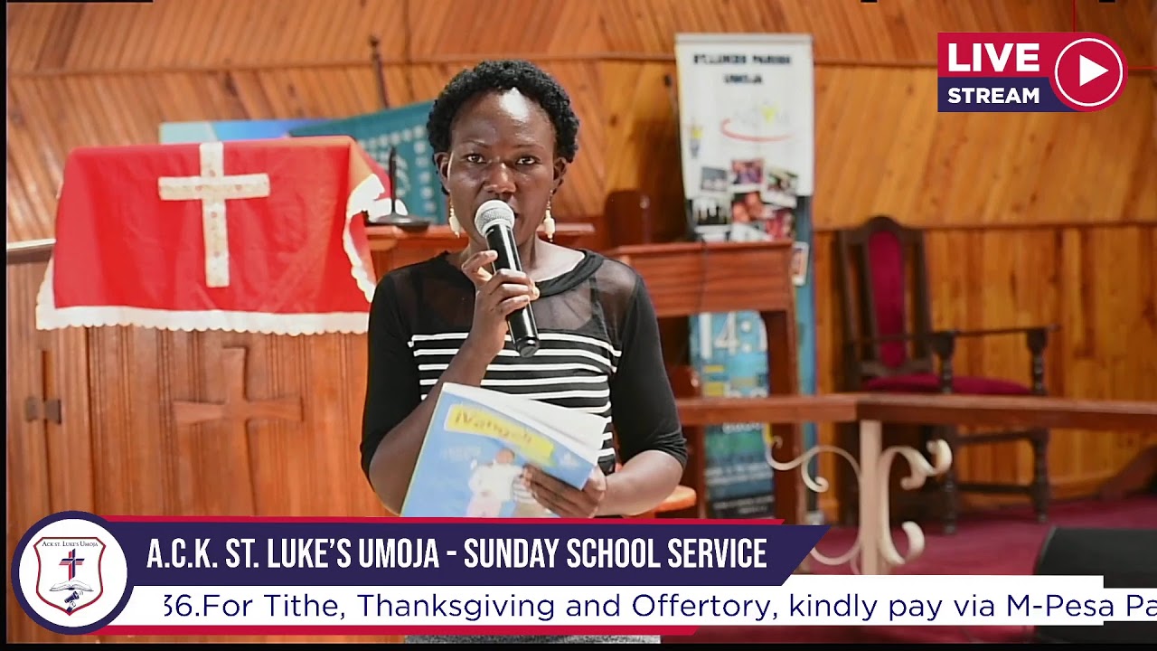 SUNDAY SCHOOL SERVICE | 15/11/2020 - YouTube