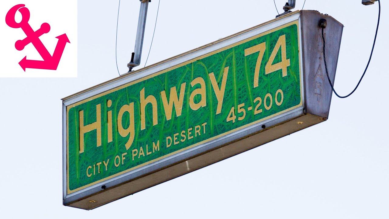 View Drive Palms to Pines Highway 74 Part 1 Palm Desert to Lake Hemet ...