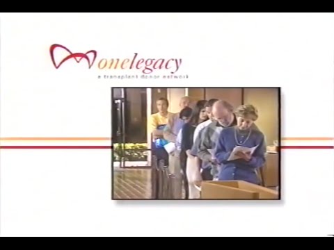 OneLegacy's First Corporate Identity Video - YouTube
