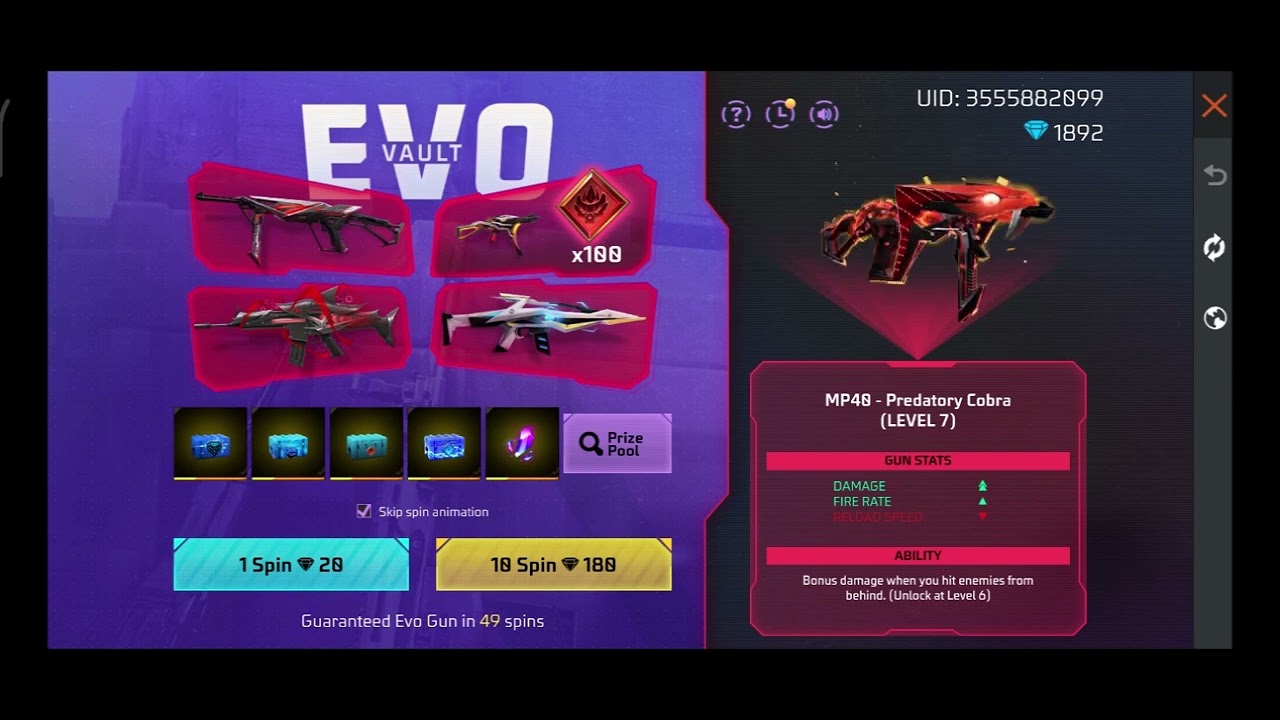 Evo vault review and giveaway ump gun skin and xm8 skin review - YouTube