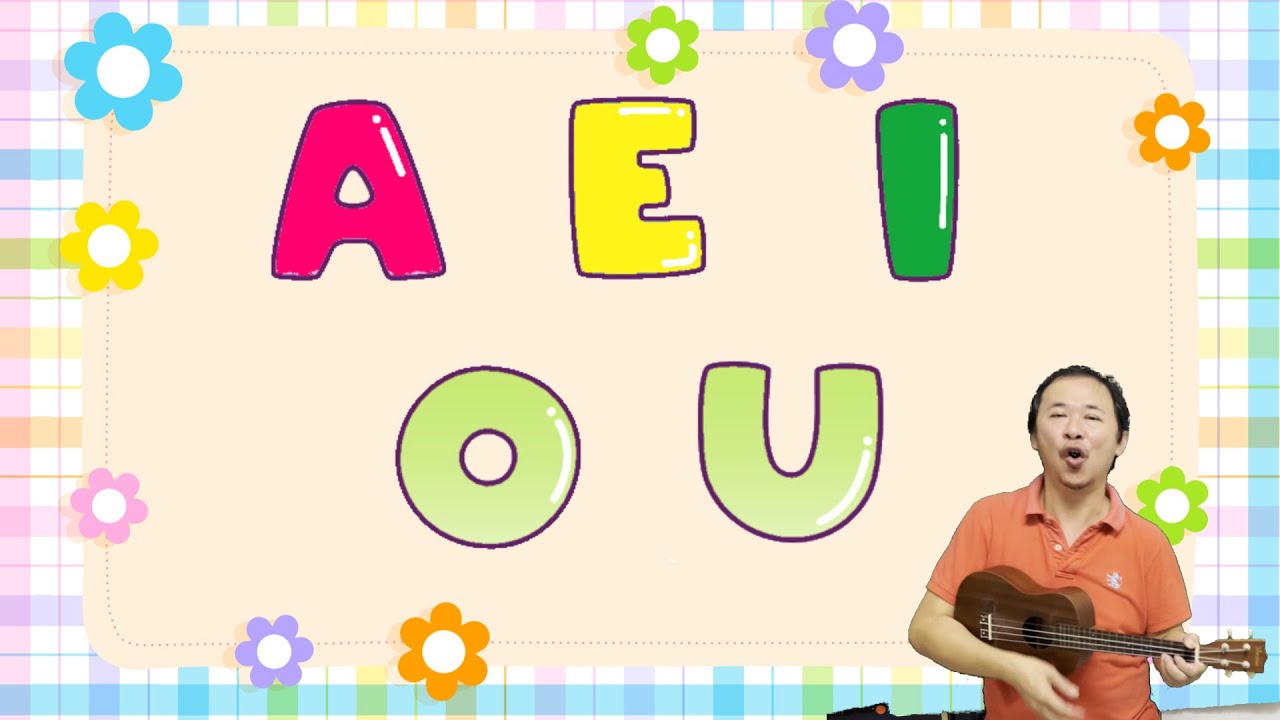 The Vowel Song | Kids Alphabet Songs | Kidzstation - YouTube