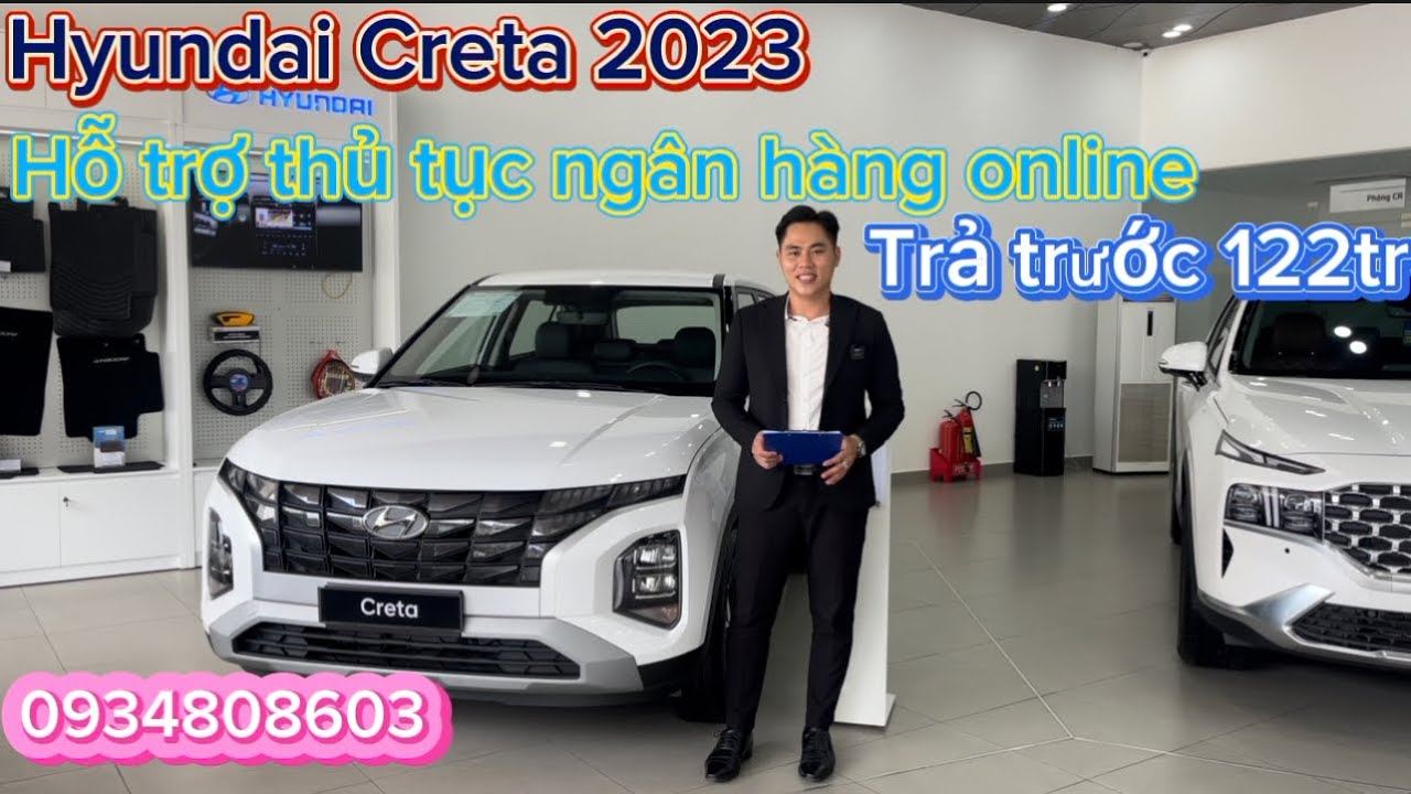 GIÁ LĂN BÁNH HYUNDAI CREAT 2023 | TRẢ TRƯỚC 122TR NHẬN XE | HỖ TRỢ THỦ ...