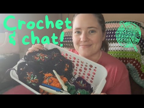 Crochet & Chat 🧶💐 Crochet With Me! - YouTube