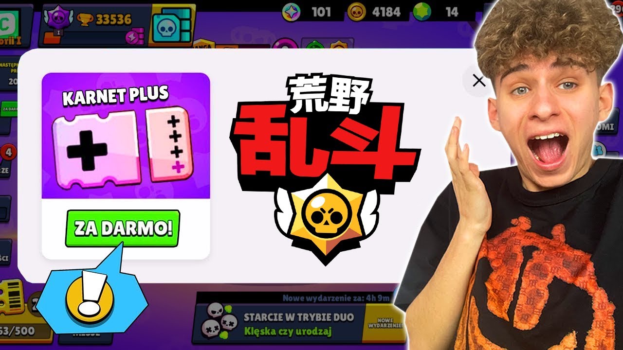 BRAWL STARS JAPAN ROZDAJE 5x KARNET ZADYMIARSKI w BRAWL STARS😍 - YouTube