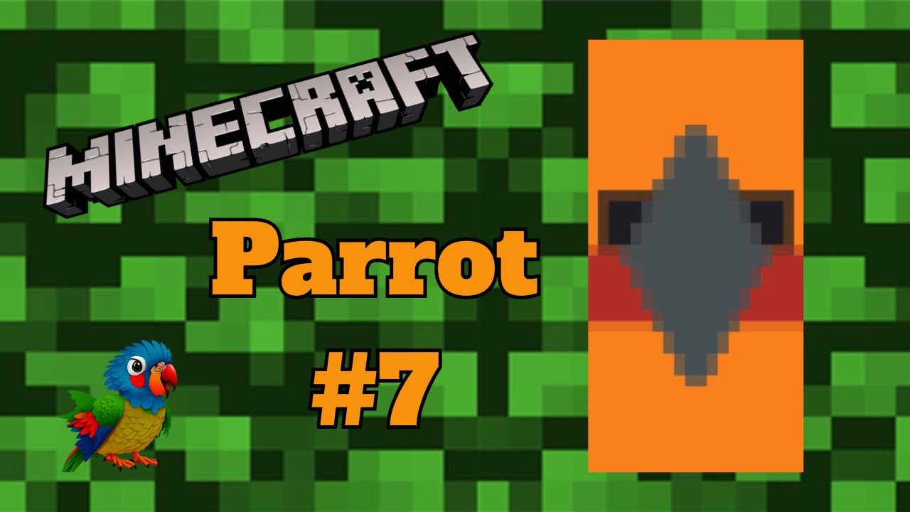Minecraft Parrot #7 Banner Design - It's Banner Time! - YouTube