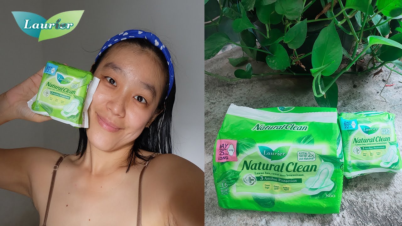 UNBOXING LAURIER NATURAL CLEAN BARU! ANTI BAU ANTI JAMUR ANTI BAKTERI ...
