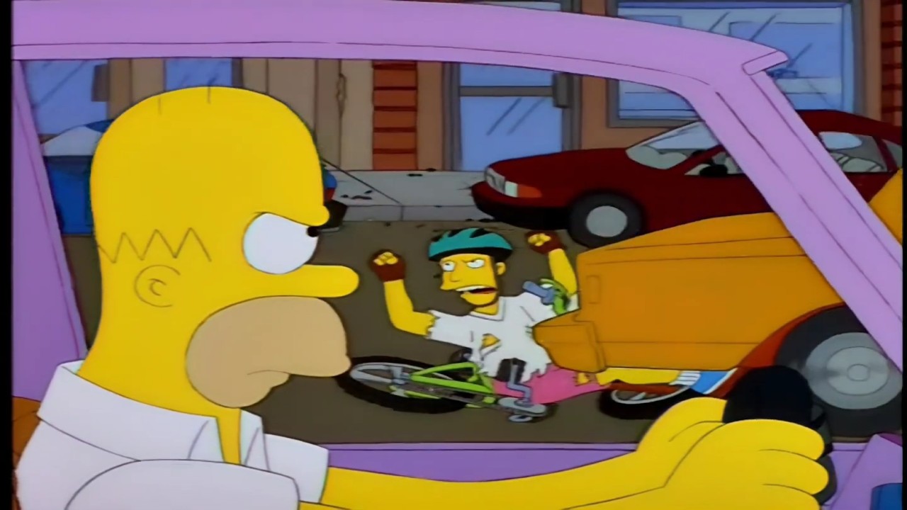 Simpsons - Driving With Boot (from "The City of New York vs Homer ...