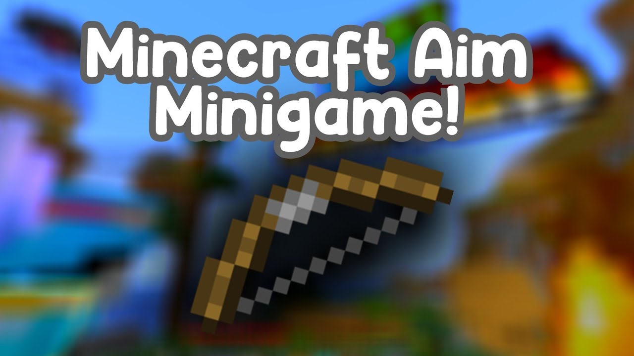 Minecraft Block Aim Minigame - YouTube