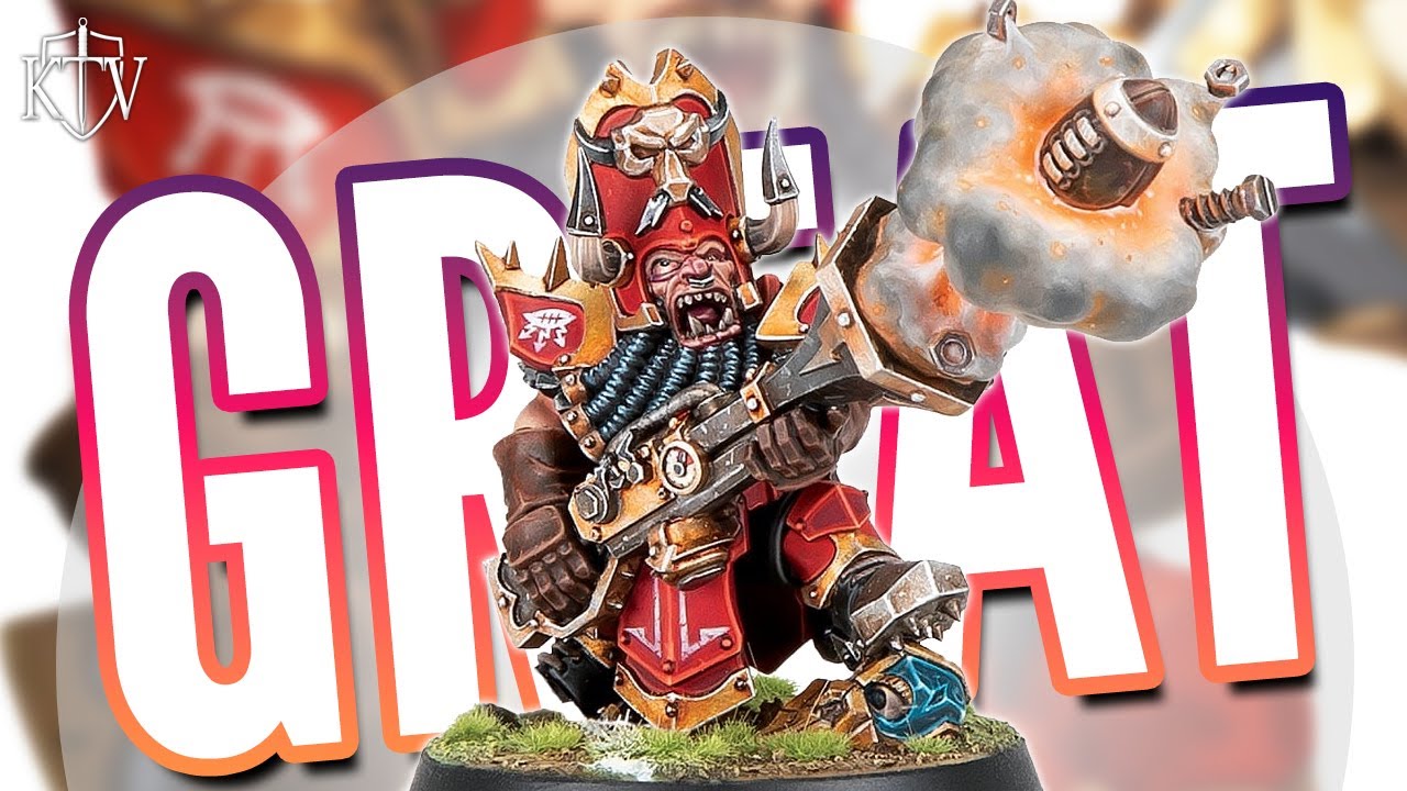 Another excellent Chaos Dwarf NOW WITH GUN - YouTube