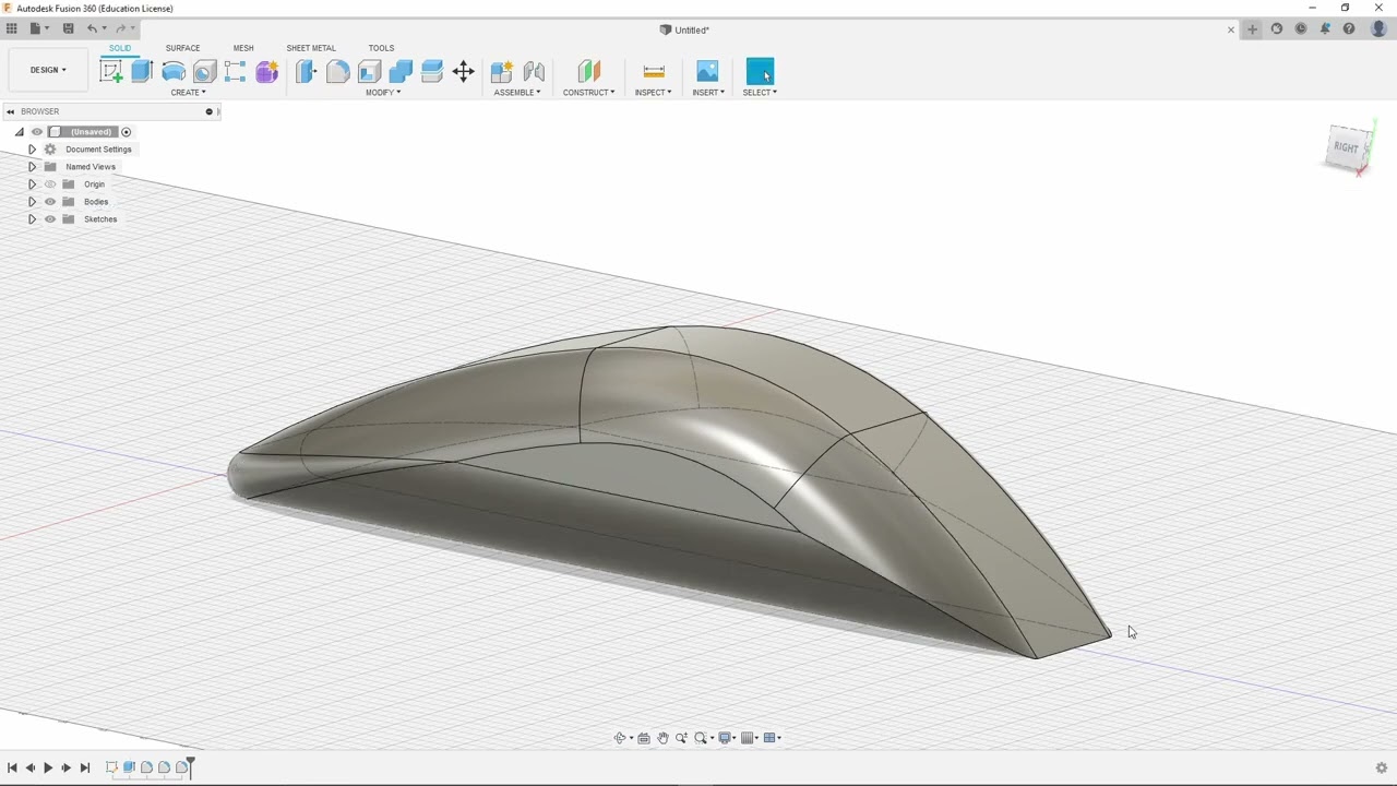 Fusion 360 - Mouse tutorial pt1 - YouTube