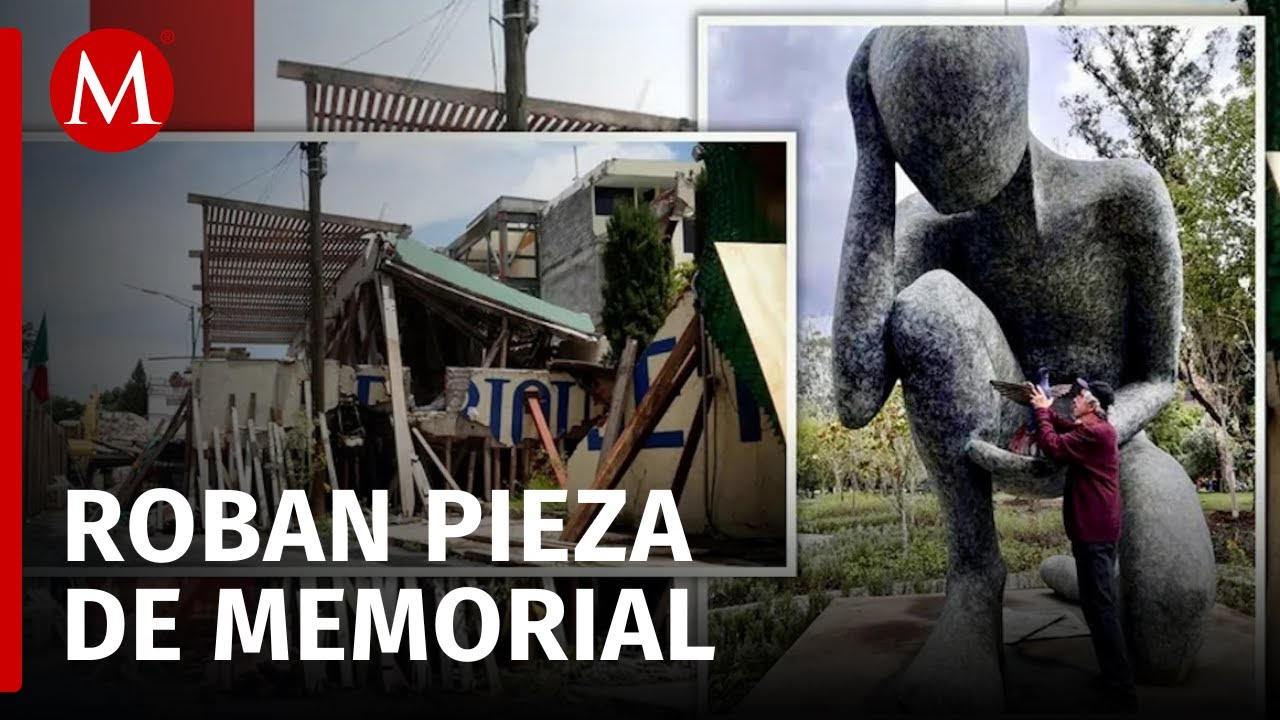 Roban colibrí del memorial en honor a víctimas del Colegio Rébsamen ...