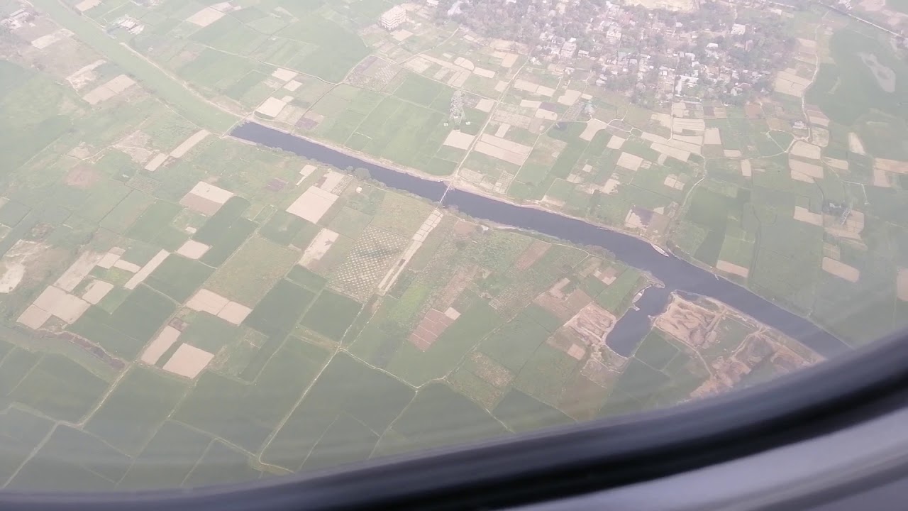 Look what i found from Biman Bangladesh plane view - YouTube