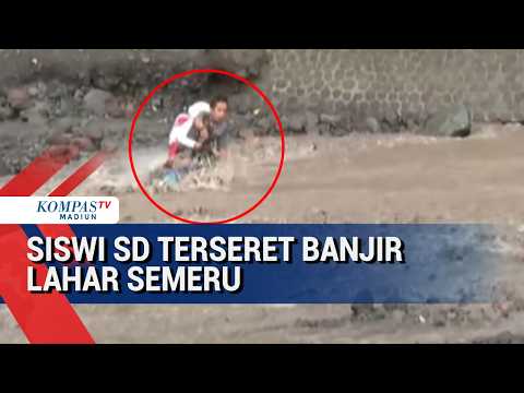 Siswi SD di Lumajang Terseret Banjir Lahar Semeru saat Berangkat Sekolah
