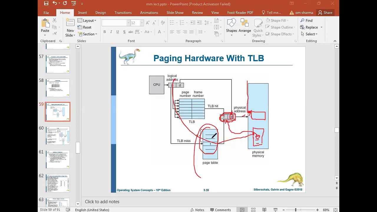 Paging Hardware with TLB and EMA - YouTube