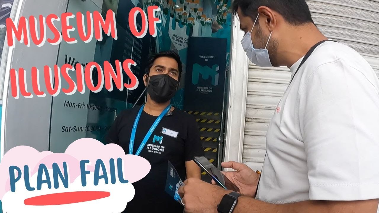 Sunday Plan FAIL Museum Of Illusions Delhi | OTB by Courtyard CP | Best ...