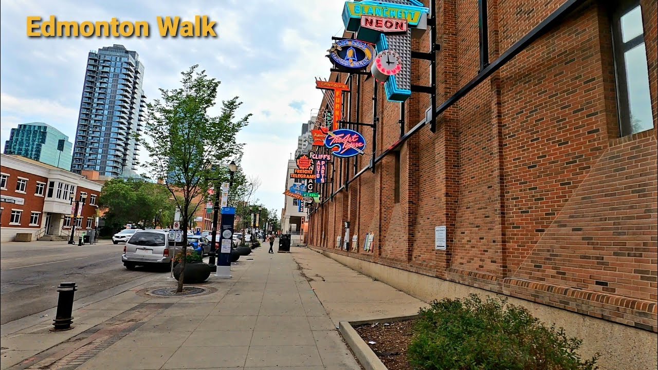 Edmonton Neon Sign Museum, Downtown Edmonton, AB, Canada - YouTube