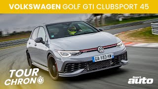 Tour Chrono - Volkswagen Golf GTI Clubsport 45 (2021) @sportauto