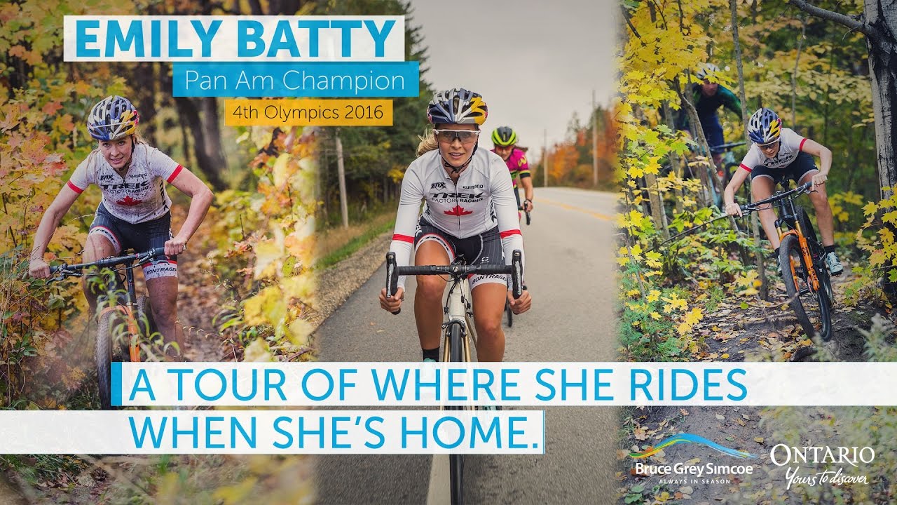 Emily Batty - Where She Loves to Tour in BruceGreySimcoe - YouTube