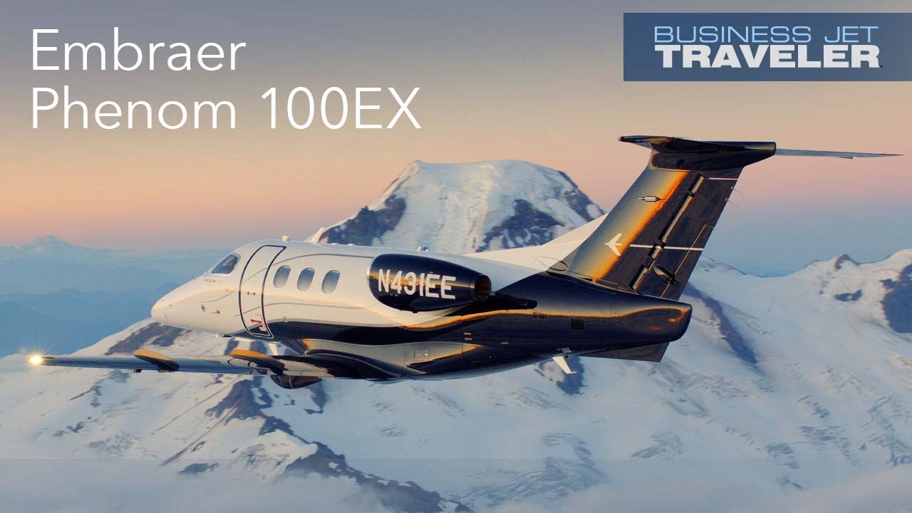Embraer’s Phenom 100EX Light Jet Improves Cabin and Adds Safety ...