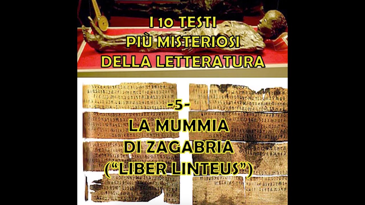 I Libri più Misteriosi della Storia - 5 - «Liber Linteus – Mummia di ...