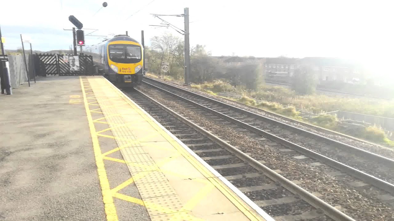 Class 185 passing through non stop - YouTube