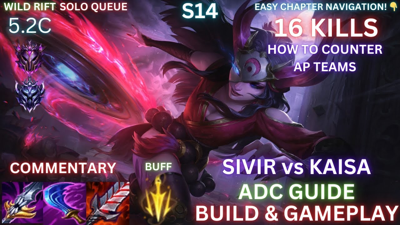 Wild Rift Sivir Guide - How to Counter AP Teams - Build, Runes ...