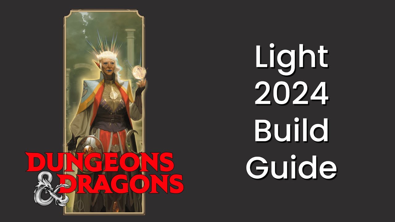 Light (Cleric) Build Guide in D&D 5e 2024 - HDIWDT - YouTube