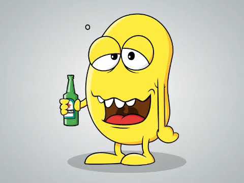 A Drunk Lemon Watching "Sesame Street Cookie Monster Letter Of The Day ...